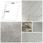 Large 1000mm Wide Shower Panels Bathroom Wet Wall Cladding PVC 10mm ...