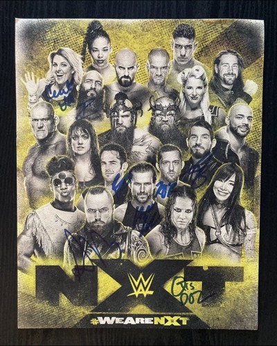 WWE NXT Signed Poster | eBay
