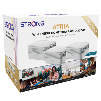 Mesh WiFi Kit STRONG ATRIA Mesh Triple Pack - AX3000 WIFI-6 3000Mbps ...