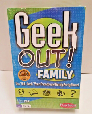 Geek Out! Family Board Game Complete! By Playroom 2+ players 30 mins ...