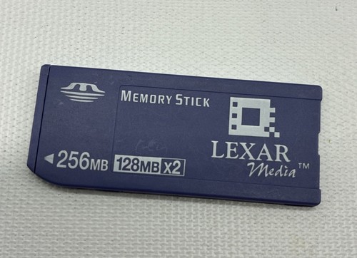 Lexar Media Memory Stick 256MB 128x2 Camera Memory Card For Sony Camera ...