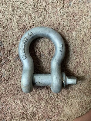 Clevis Shackle 4 3/4 ton - 3/4" | eBay