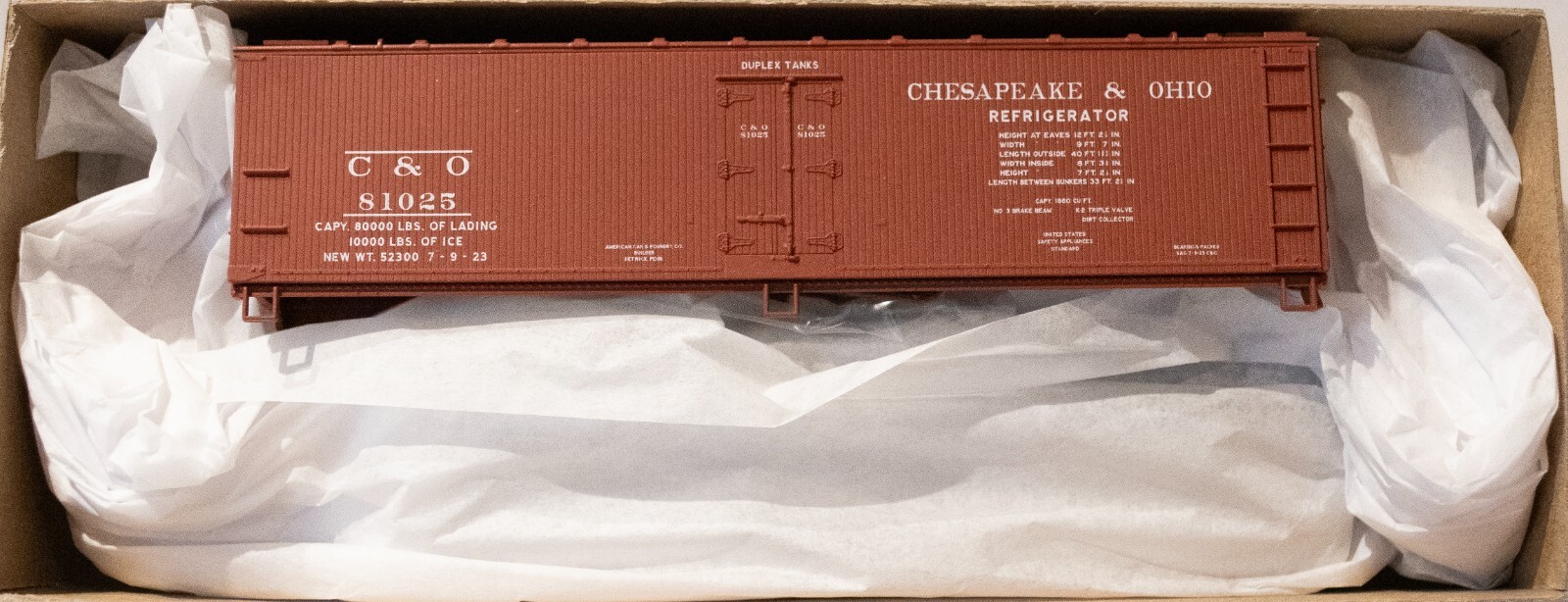 Accurail #8156 40' Wood Reefer 3-Pack - Kit -- 1 Each NKP/DLW Dairy ...