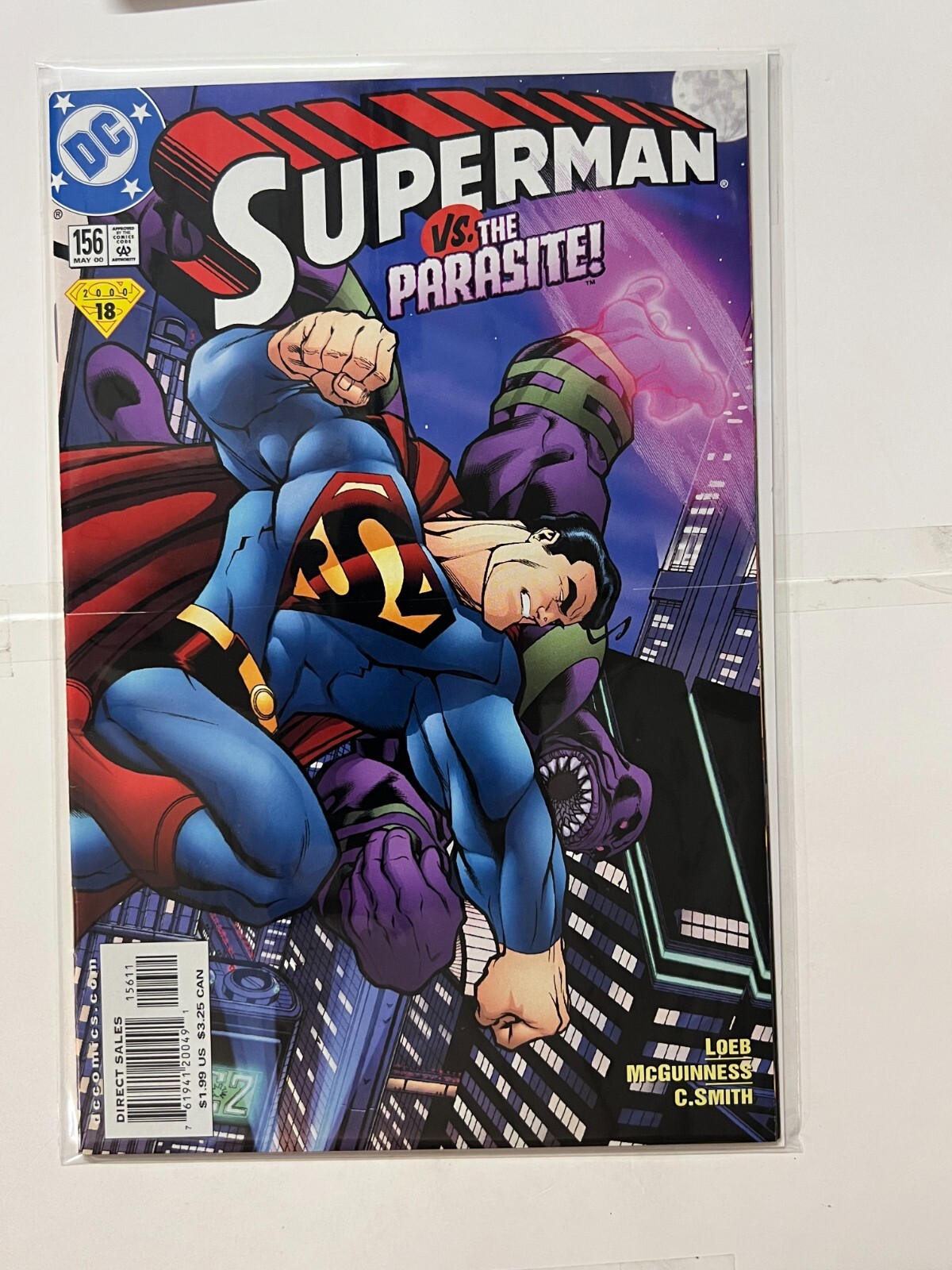 SUPERMAN #156 (2000 DC) VS. THE PARASITE! | Combined Shipping B&B ...