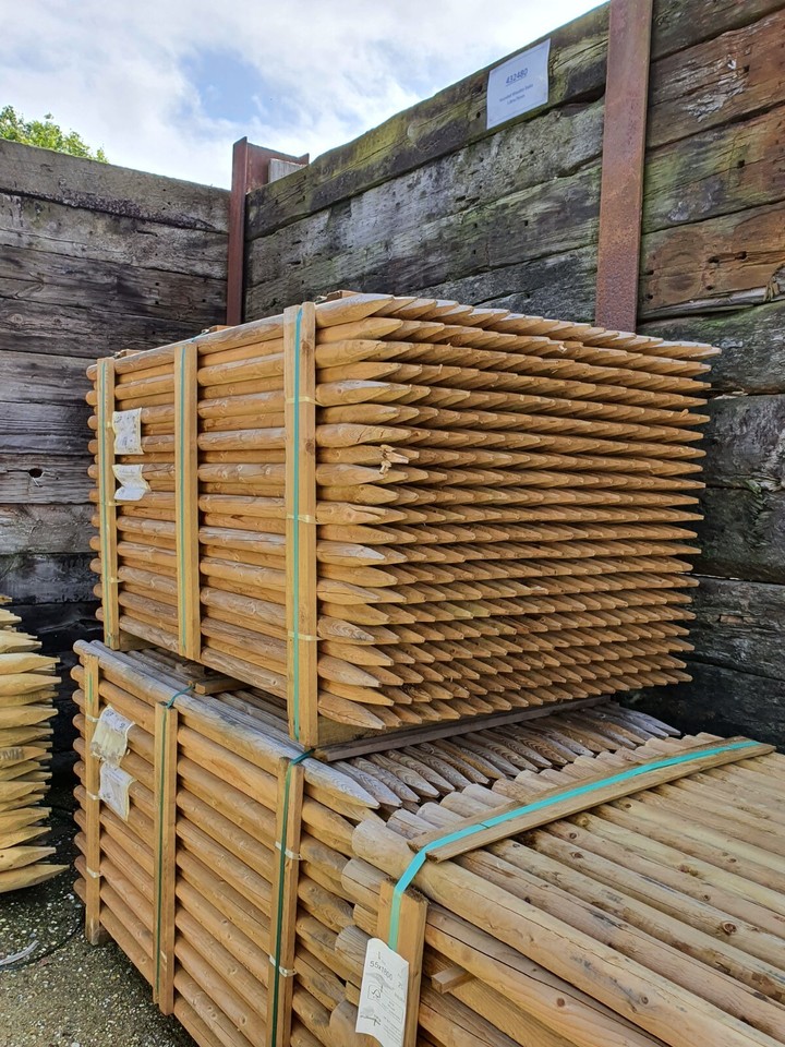 Round Fence Posts | Treated Timber | Multiple Sizes & Pack Quantities ...