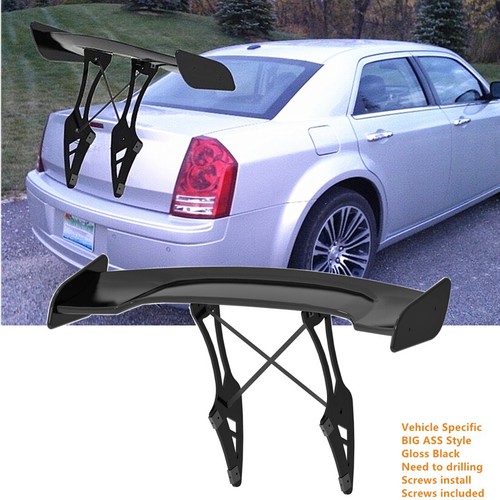 Chassis Mount BIG ASS STYLE Rear Spoiler Lip Tail Wing For Chrysler 300 ...