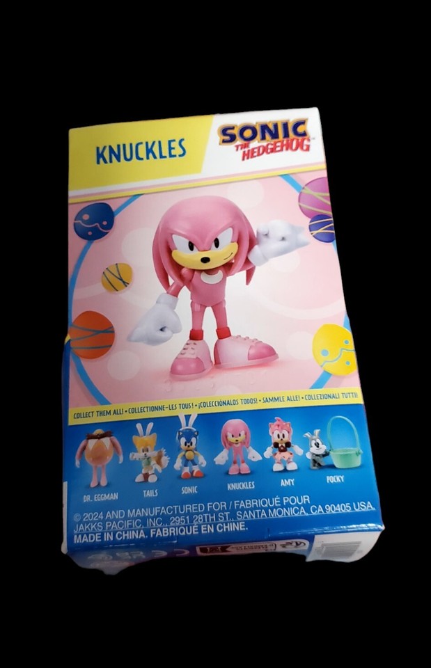 Jakks Pacific Sonic The Hedgehog Easter Knuckles Pink 2.5” Inch Action ...