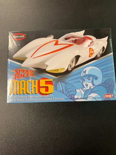 SPEED RACER MACH 5 PLASTIC ASSEMBLY SNAP TOGETHER MODEL KIT | eBay