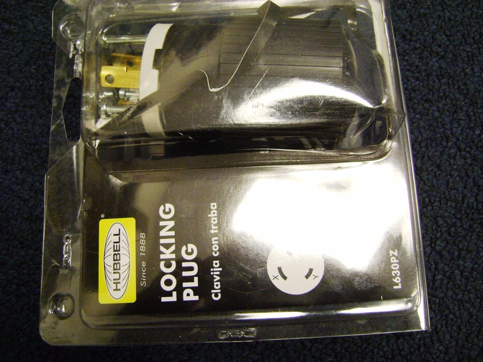 APC Symmetra SYHF6KT UPS Battery Backup Power Cable Cord & Twist Plug ...