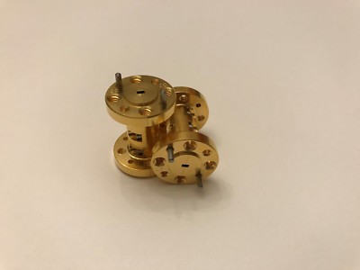 WR-05 Millimeter Waveguide Straight 1 Inch Gold Plated | eBay