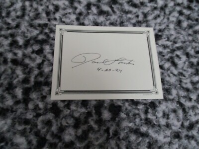PAUL LANDIS Signed Bookplate THE FINAL WITNESS BOOK JFK ASSASSINATION ...