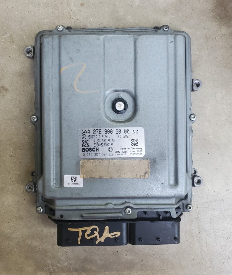 2013 MERCEDES C300 3.5L V6 ENGINE CONTROL MODULE COMPUTER OEM ECU ECM ...