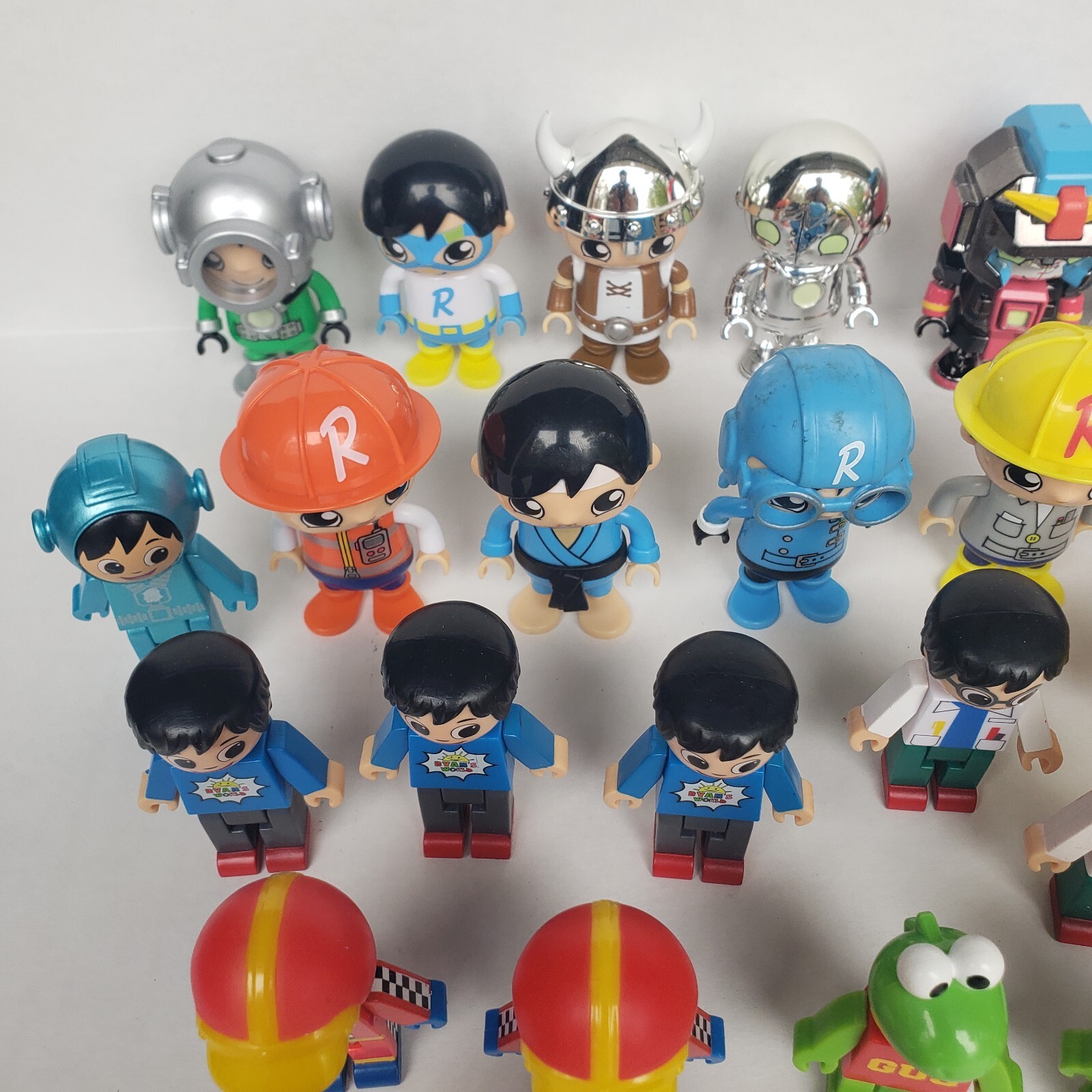 Lot of 30 Ryan's World Poseable Character Figures with Duplicates ...