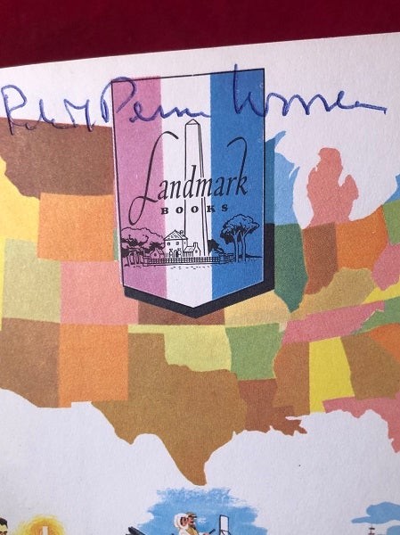 Remember the Alamo Landmark Series SIGNED BY ROBERT PENN WARREN / 1958 ...