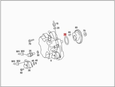 Genuine MERCEDES Seal 6420780080 | eBay