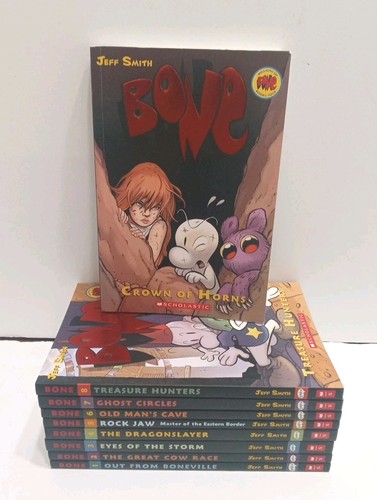 Jeff Smith Volumes TPB Bone Kids Comic Series Graphix Scholastic Books ...