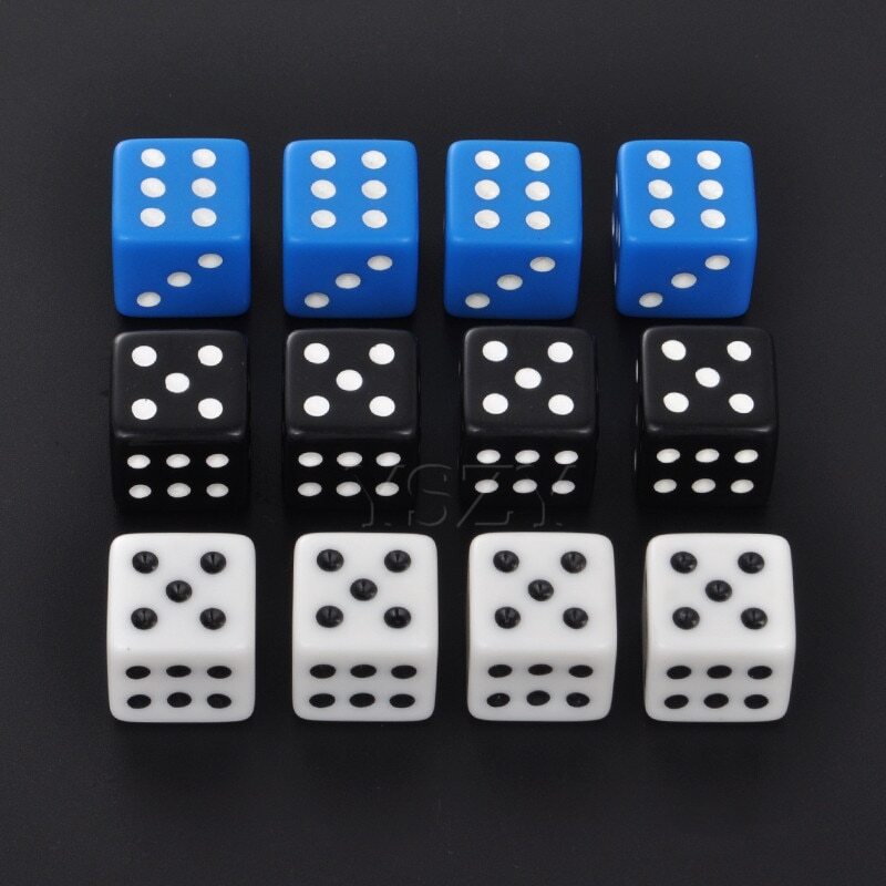 4x Dice-Shape Valve Stem Air Tire Cap Cover Universal Colored Die Car ...