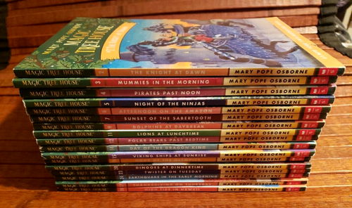 Lot Of 17 Magic Tree House Mary Pope Osborne Paperback | eBay