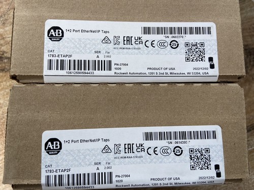 Allen-Bradley 1783-ETAP2F Stratix 5950 EtherNet/IP Tap NEW Sealed AB ...