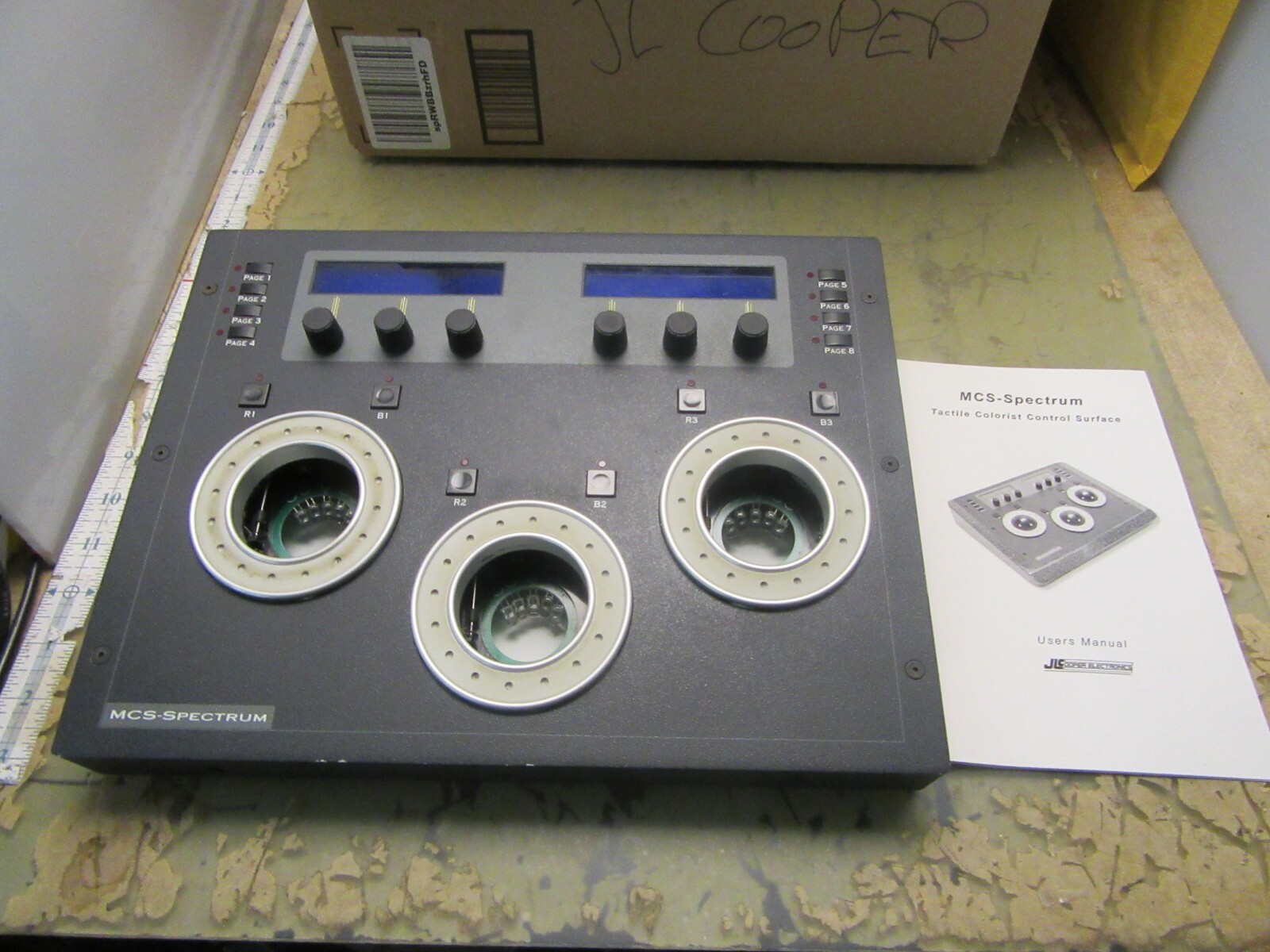JLCooper MCS-spectrum colorist control station correction panel [5*H-20 ...