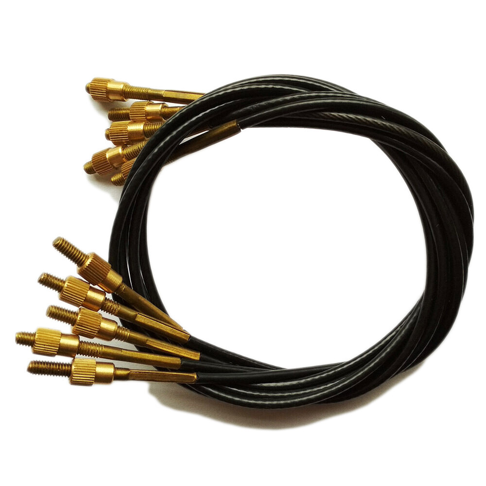 10x Tailgut Steel Core 1/2 Double Bass Upright Tailpiece Fitting Tail ...