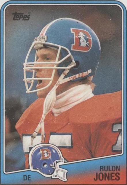1988 Topps - #32 Rulon Jones for sale online | eBay
