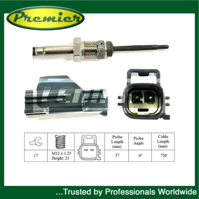 Exhaust Gas Temperature Sensor Premier Fits Ford Transit Transit Custom ...