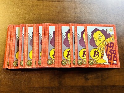 (25) SATOSHI #17 2023 Cardsmiths Currency S2 Collector Investor Base ...