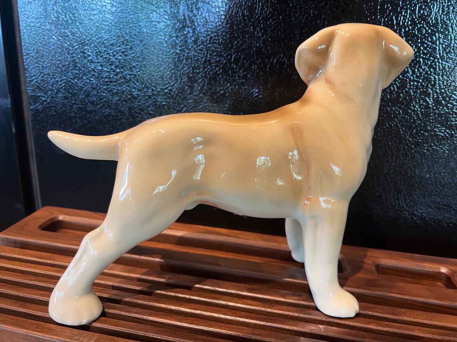 COOPERCRAFT Made in England GOLDEN LABRADOR RETRIEVER 9" LONG 7" Tall ...