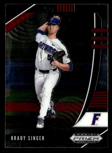 Brady Singer 2020 Panini Prizm Draft Picks Card #PDP52 Florida Gators ...
