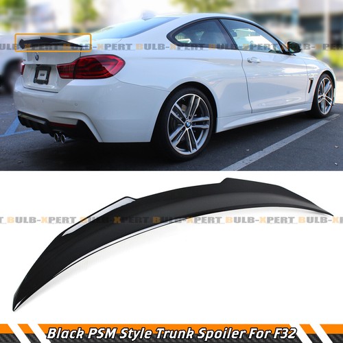 For 14-20 BMW F32 428i 430i 435i 440i PSM Style Glossy Black Trunk ...