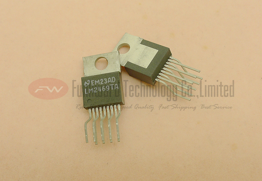 NSC LM2469TA Monolothic Triple High Gain CRT Driver IC TO220-9 x 10pcs ...