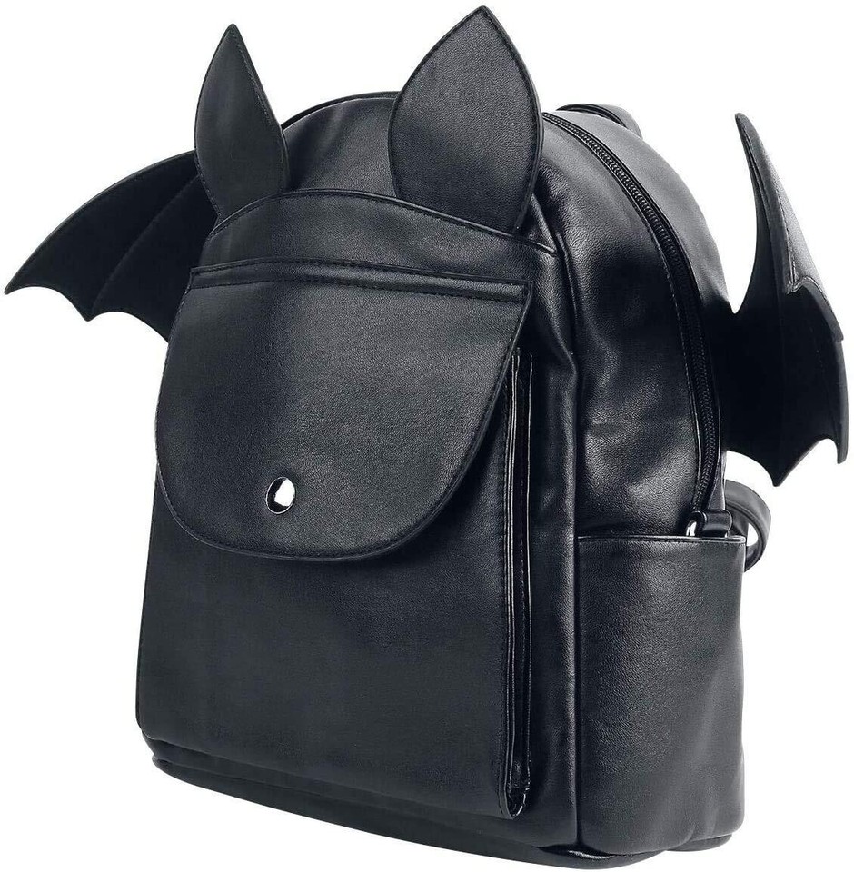 Bat Wing Backpack Women's Alternative Bag in Black Gothic and Super ...