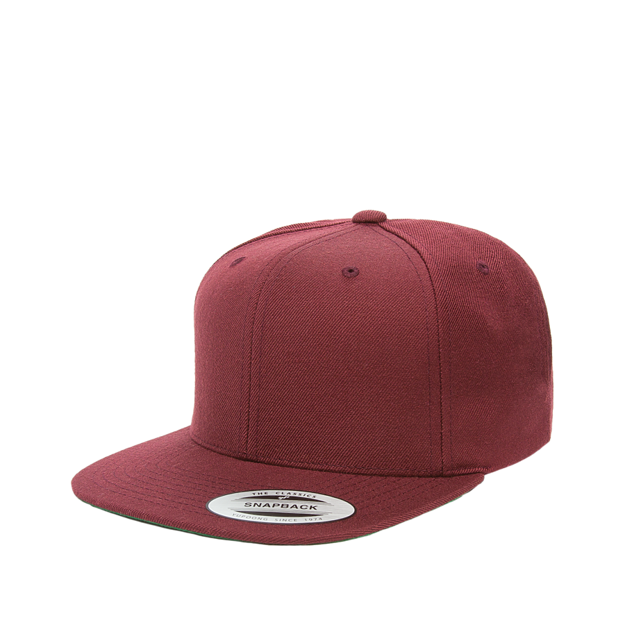 Yupoong Classic Snapback Baseball Cap Plain Blank Snap Back Hat 6089 M ...