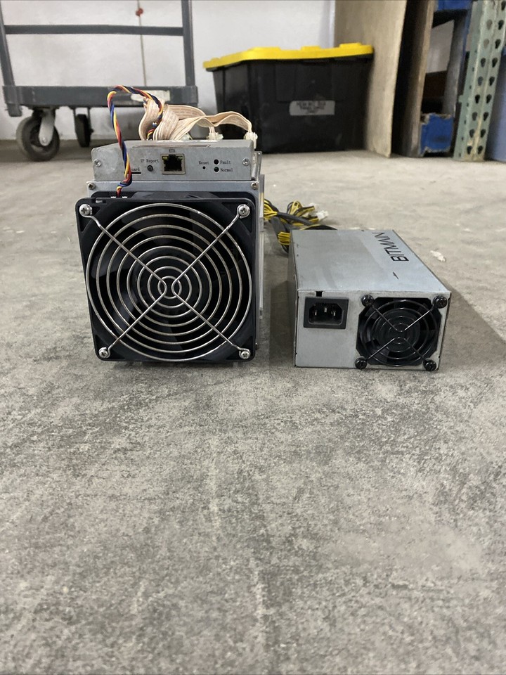 Bitmain Antminer S9 13.5TH Bitcoin Miner Bitmain PSU 120v BTC BCH SHA ...