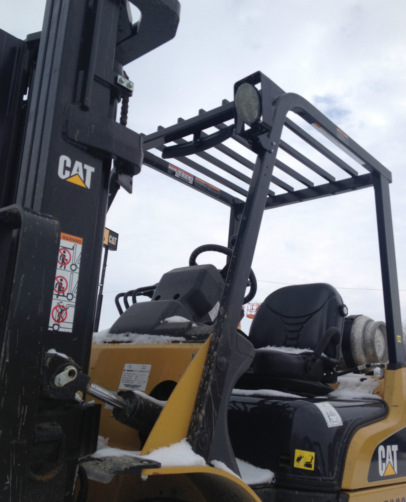 16.5" Xtra Wd Panoramic Rearview Mirror, Universal for FORKLIFTS See ...