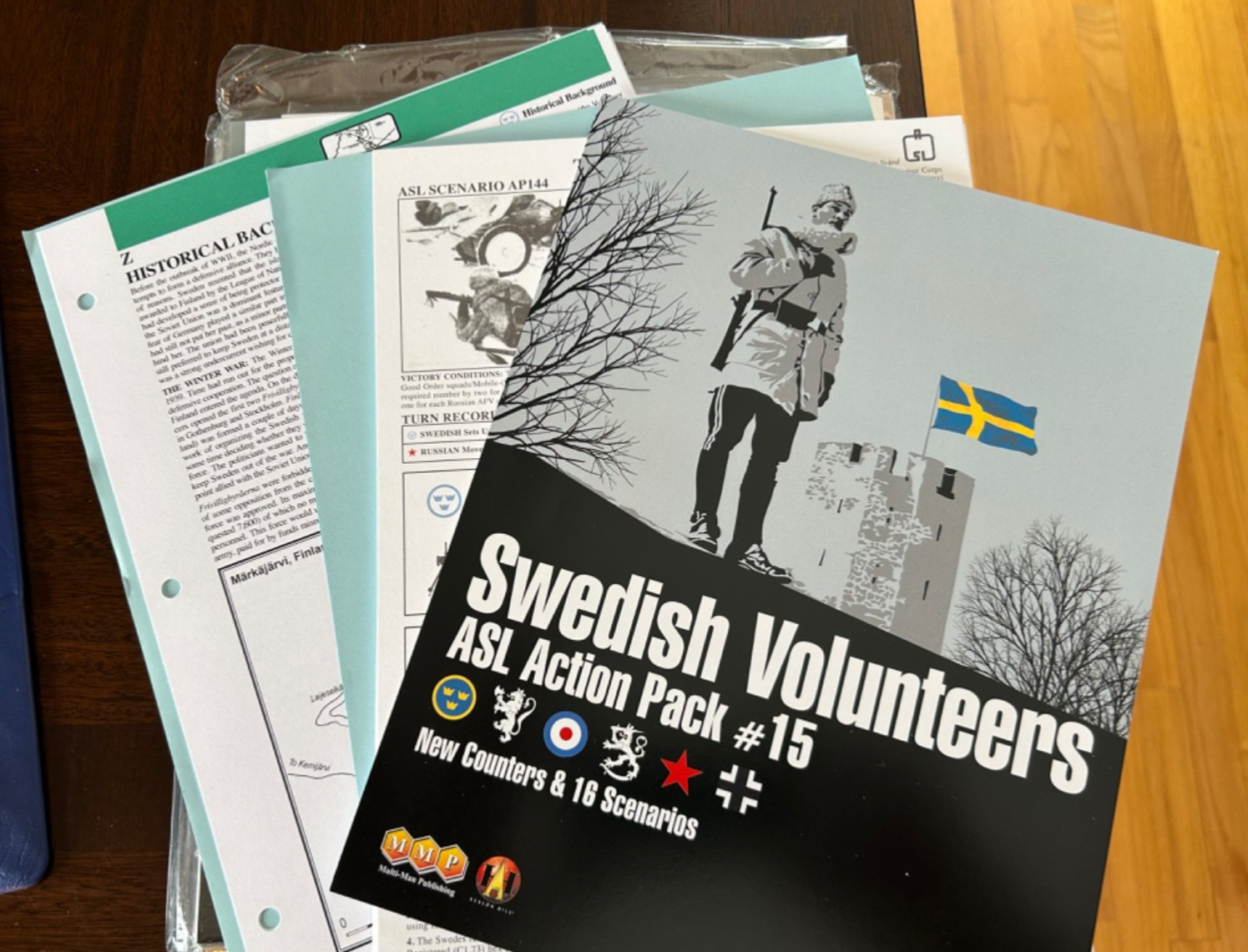 Multi-Man Publishing Advanced Squad Leader Swedish Volunteers Action ...
