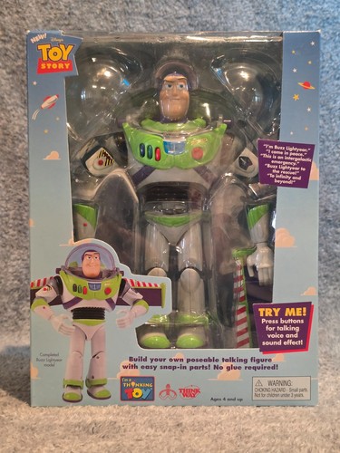 Buzz Lightyear Toy Story Build Your Own Talking Action Figure Toy New ...