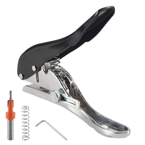 3X(Screw Covers Hole Punch 8mm Aperture Round Punch Pliers Credit Photo ...