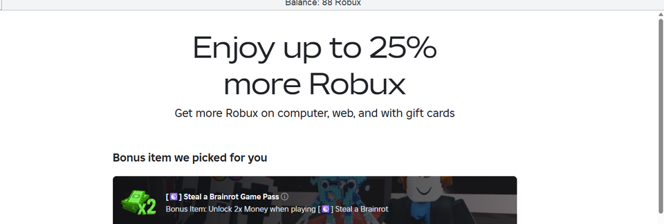 roblox account- 88 robux in inv | eBay