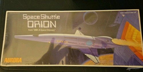 Rare Aurora 1975 : Space Shuttle ORION 2001: A SPACE ODYSSEY Model Kit ...