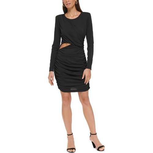 Guess Ruched Cut-out Cocktail And Party Dress, Black, 10 888807308785| eBay