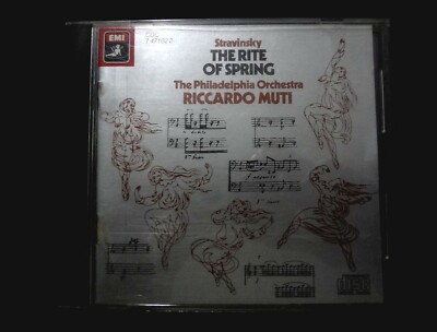 Stravinsky CD THE RITE OF SPRING Philadelphia Orchestra Riccardo Muti ...