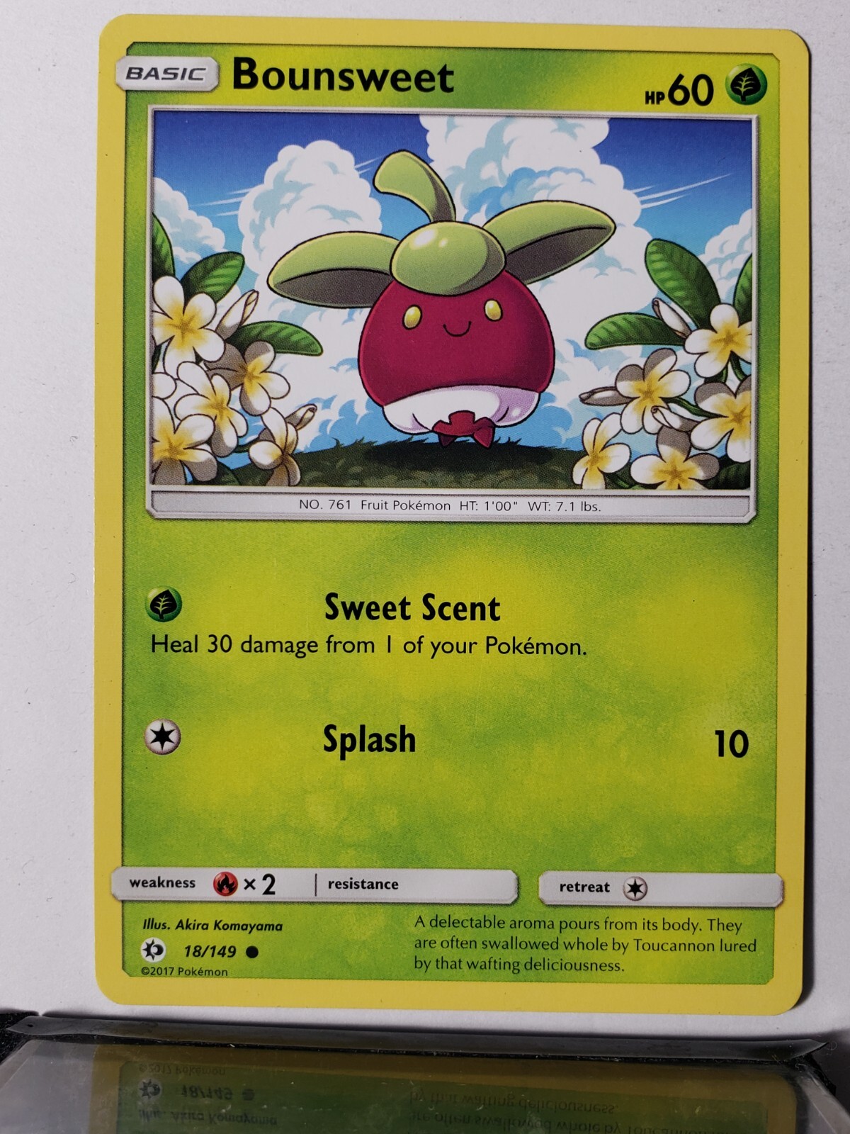 Bounsweet 18/149 VLP - VLP - Sun Moon Pokemon Card $2 Flat Shipping | eBay
