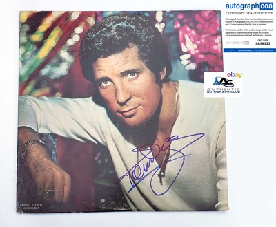 TOM JONES AUTOGRAPH SIGNED TOM ALBUM VINLY LP RECORD ACOA | eBay