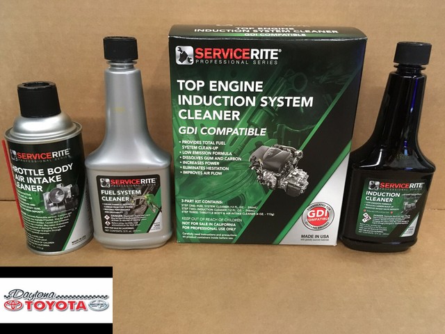 Toyota Approved Servicerite Top Engine Induction System Cleaner Kit for ...