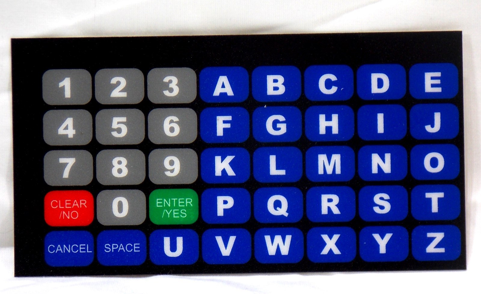 Gilbarco Encore EU03007G001 Flying J Alpha-numeric Keypad Overlay for ...