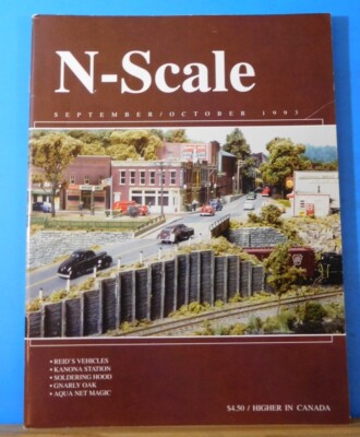 N Scale Magazine 1993 September October Aqua Net Magic | eBay