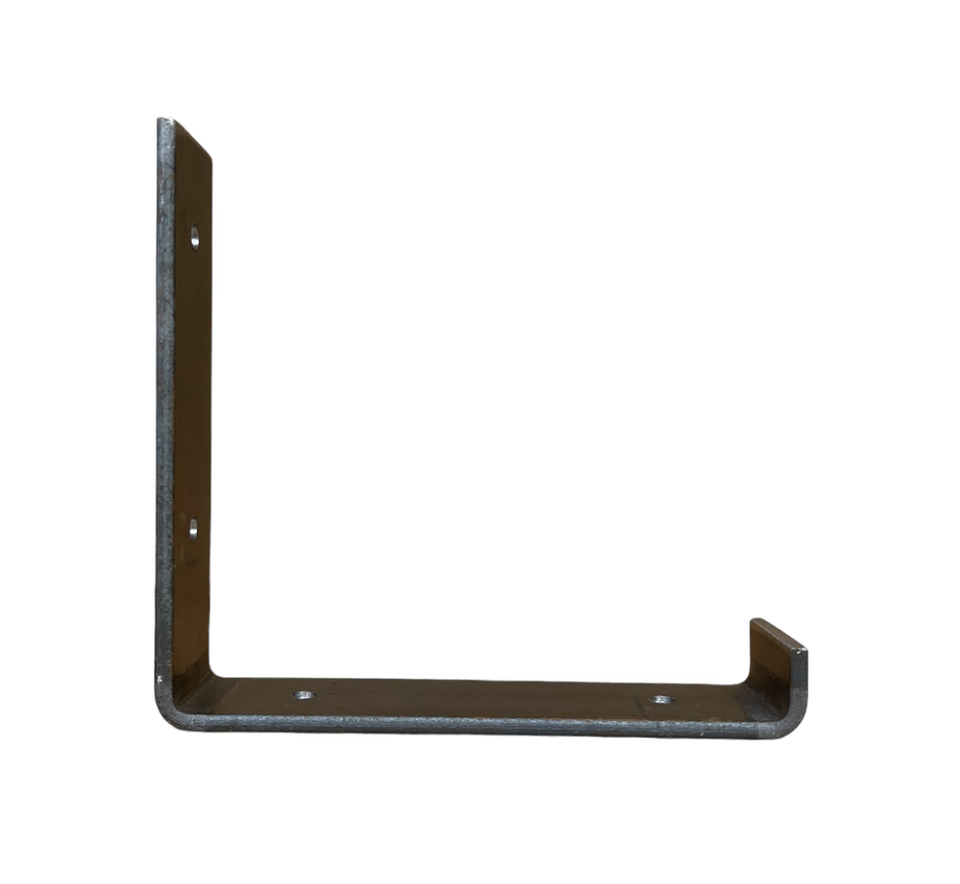 SINGLE Hook Shelf Brackets, J Bracket, Metal Shelf Bracket, Floating ...