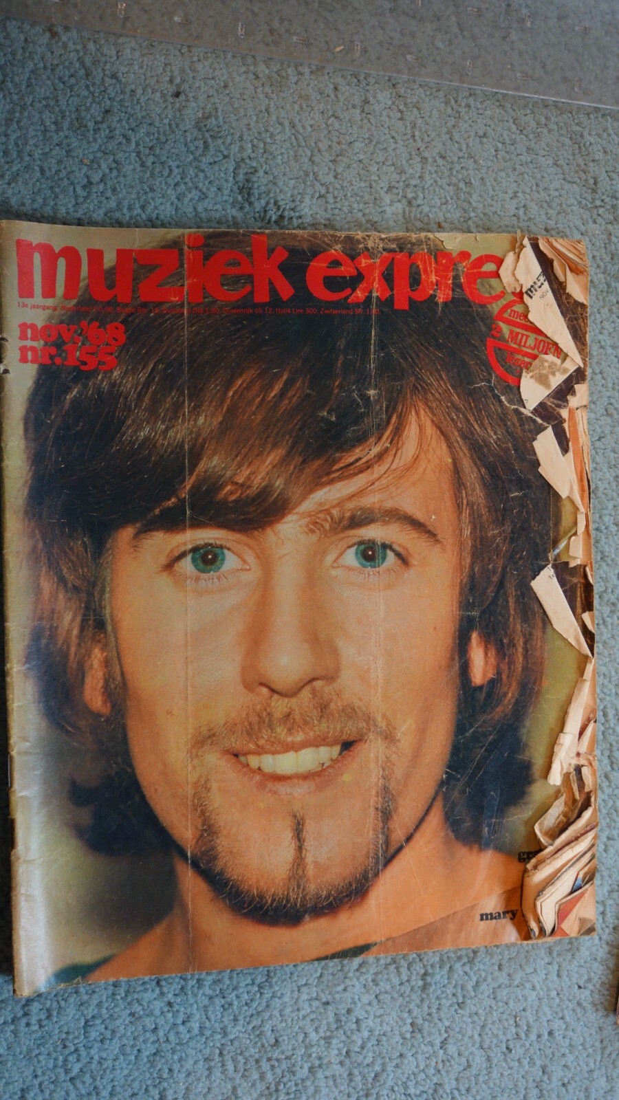 MUZIEK EXPRES vintage european music magazine November 1968 | eBay